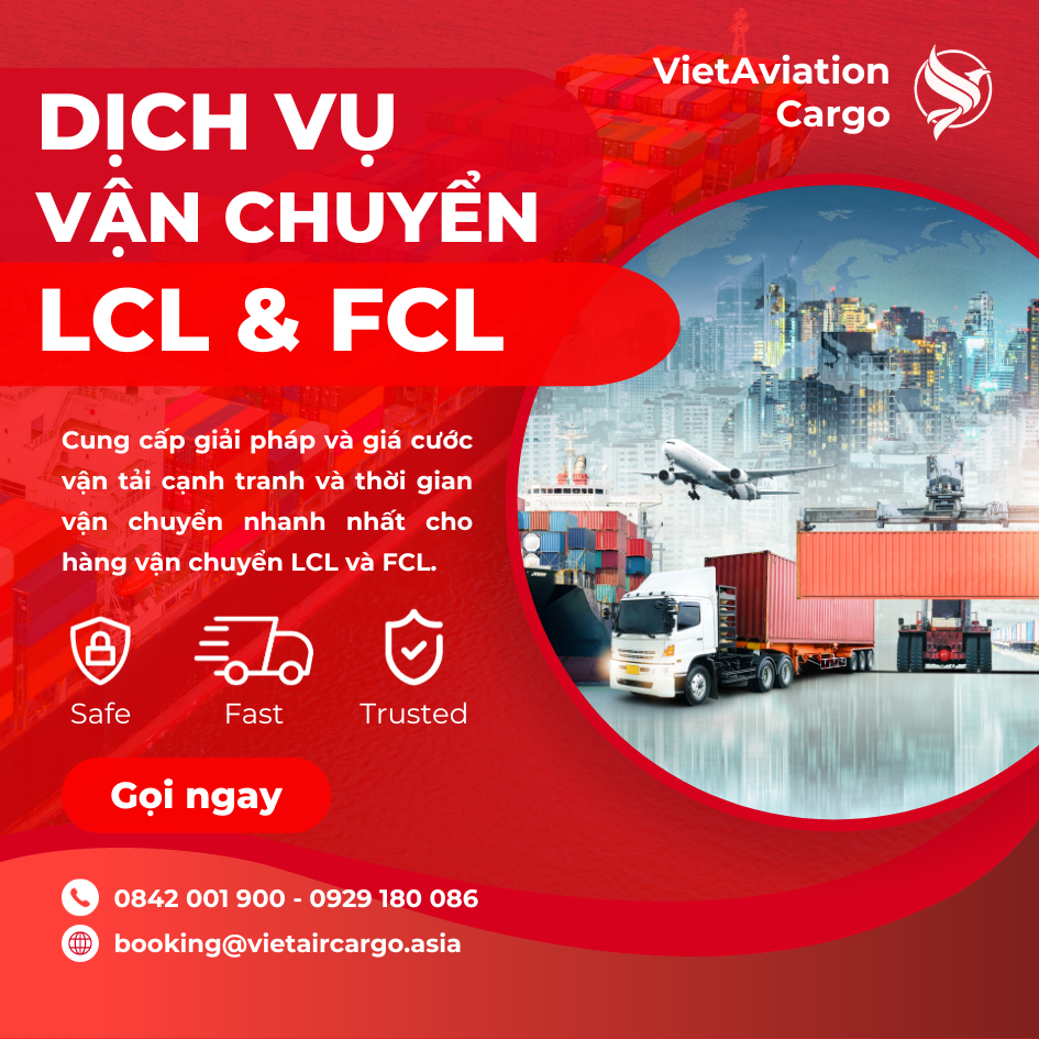DỊCH VỤ VẬN CHUYỂN HÀNG NGUYÊN CONTAINER (FCL) ĐI NỘI ĐỊA VÀ QUỐC TẾ